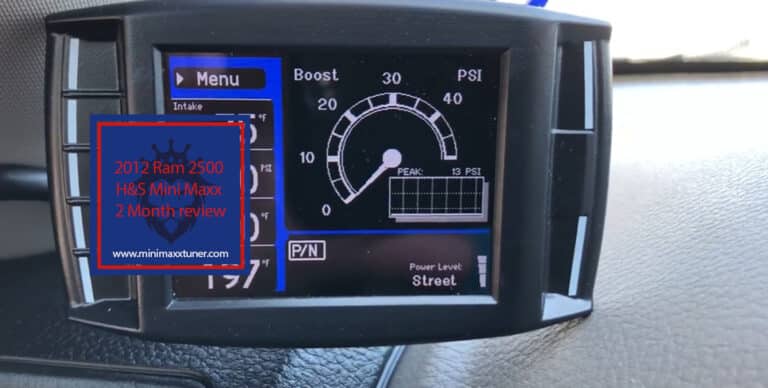 2012 Ram 2500 H&S Mini Maxx 2 Month review - Mini maxx tuner