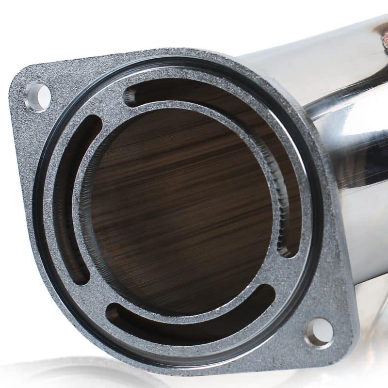 3.5" Polished Turbo Intake Horn Kit For 2017-2019 GM 6.6L L5P Duramax - Mini maxx tuner