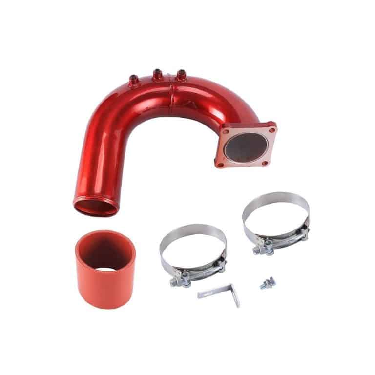 High Flow Intake Elbow Tube Pipe For 2003-2007 Dodge Ram 5.9L Cummins ...
