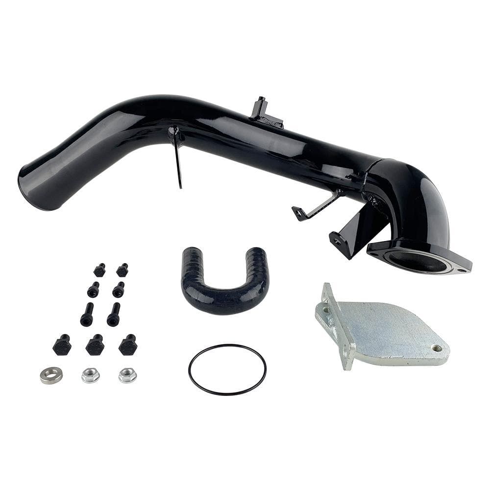 2007.5-2010 6.6L Duramax EGR Delete Kit High Flow Intake Elbow Pipe ...