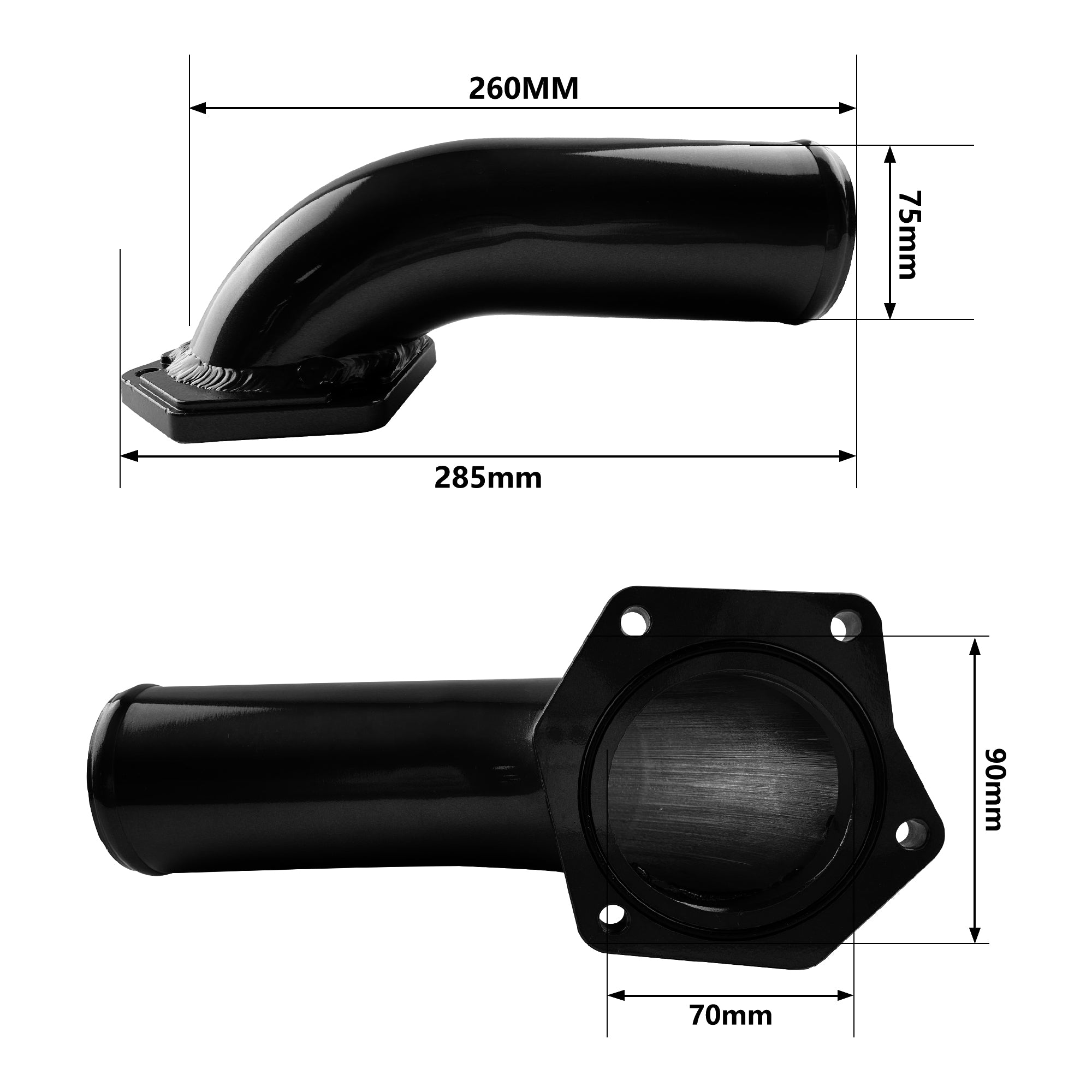 Ford Powerstroke 6.4L - EGR & Cooler Delete Kit (2008-2010) - Mini maxx ...