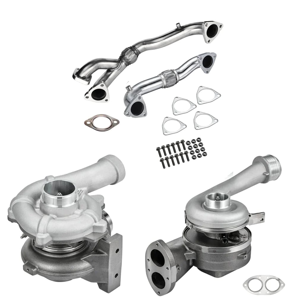 Turbo/Up-Pipe For Ford 2008-2010 6.4L Powerstroke All-In-One Kits ...