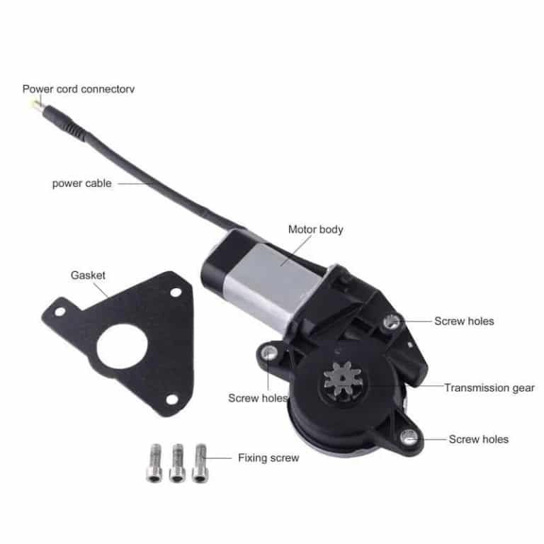 Electric Exhaust Motor remote control Replacement - Mini maxx tuner