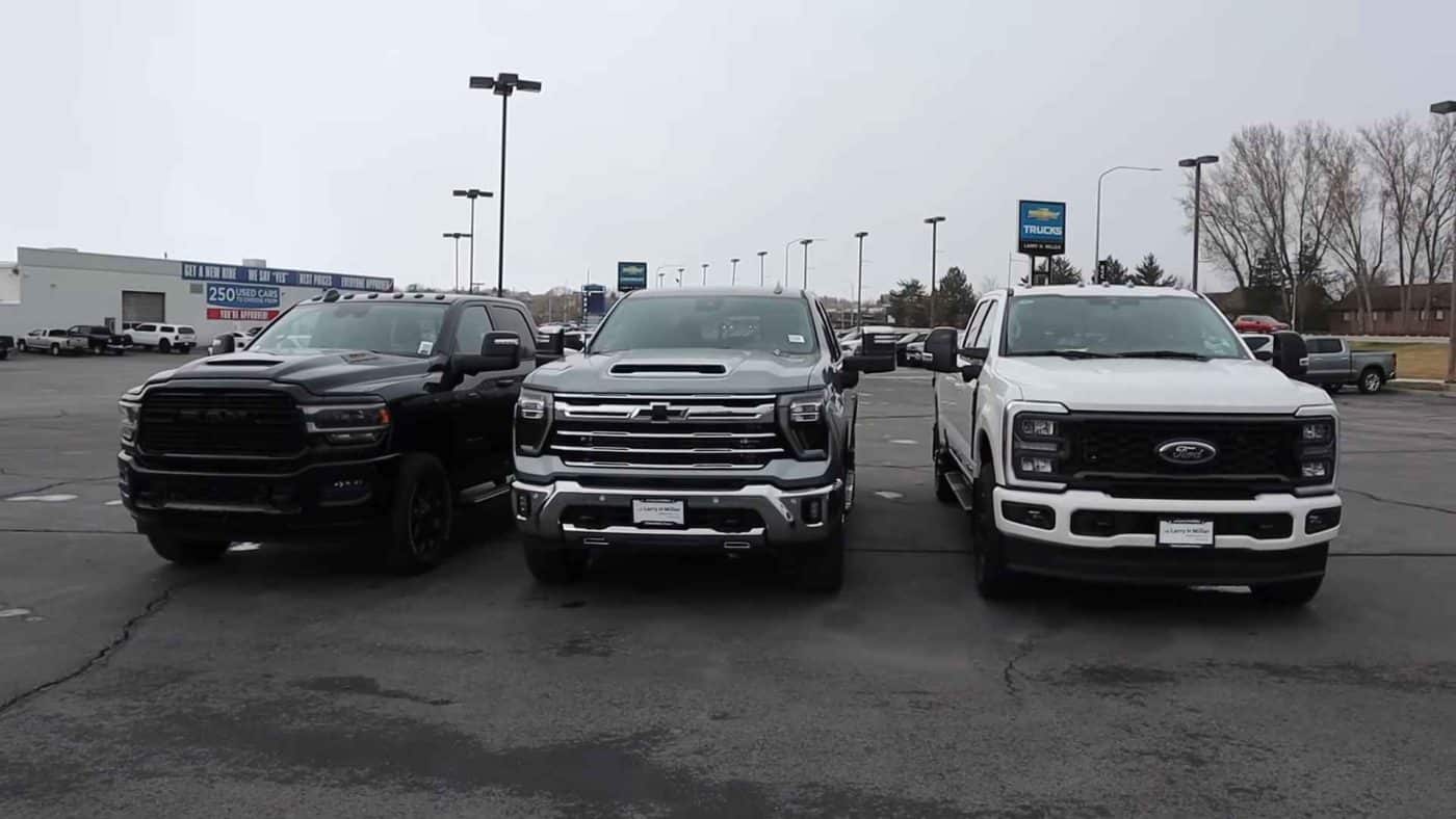 2024 Silverado Duramax vs 2024 Ram Cummins vs 2024 Ford Power Stroke ...
