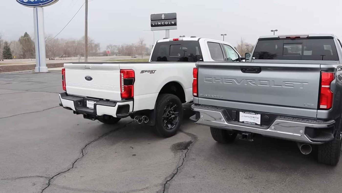 2024 Silverado Duramax vs 2024 Ram Cummins vs 2024 Ford Power Stroke ...