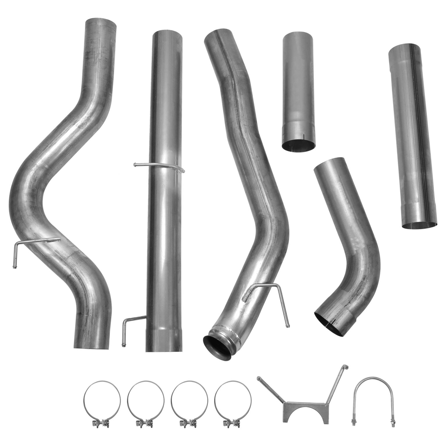 Stainless Steel 5" Turbo Back Exhaust Pipe For Dodge Ram（2013-2018 ...