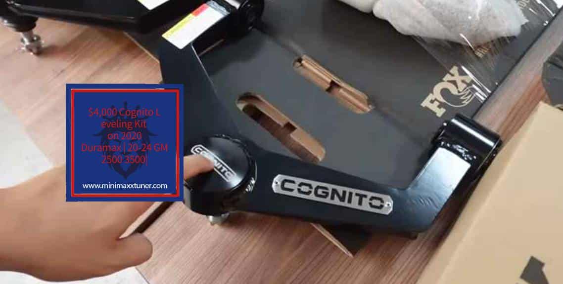 $4,000 Cognito Leveling Kit on 2020 Duramax | 20-24 GM 2500 3500 ...