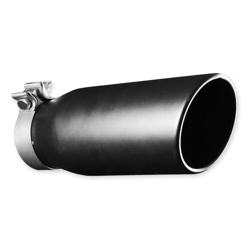 Universal Stainless Steel Exhaust Tip - Black Bandit - Mini maxx tuner