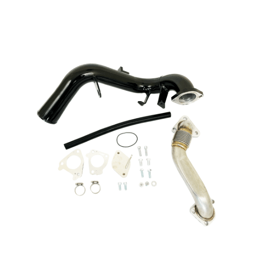 GM Duramax 6.6L (2006-2007) EGR & Cooler Delete Kit w/ Up-pipe & Intake ...